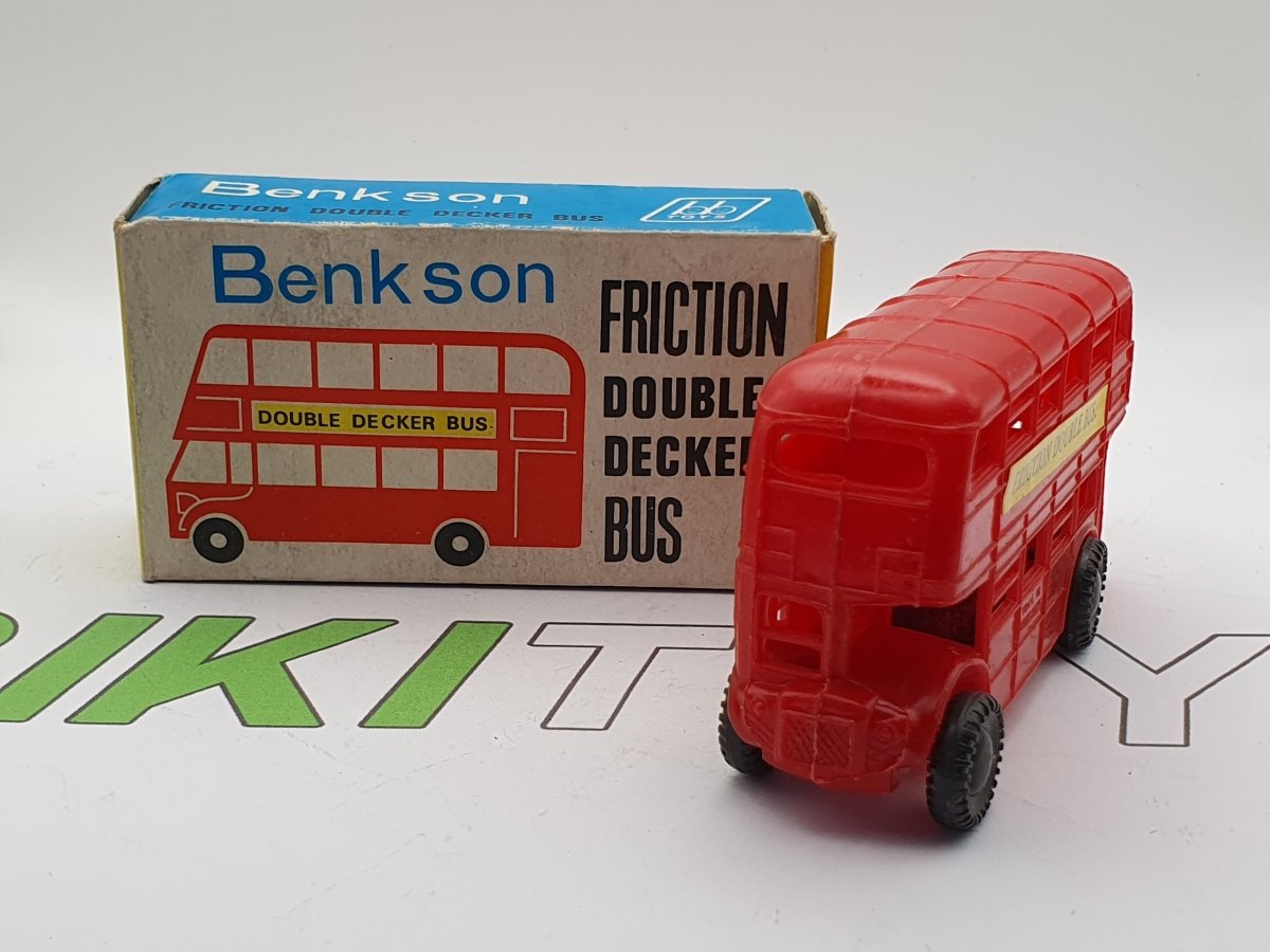 Double Decker Bus Friction Benkson 1/66 - Rikitoys – RikiToys